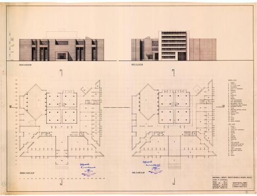 Muzharul Islam Archive: Drawings: Bangladesh National Archive And ...